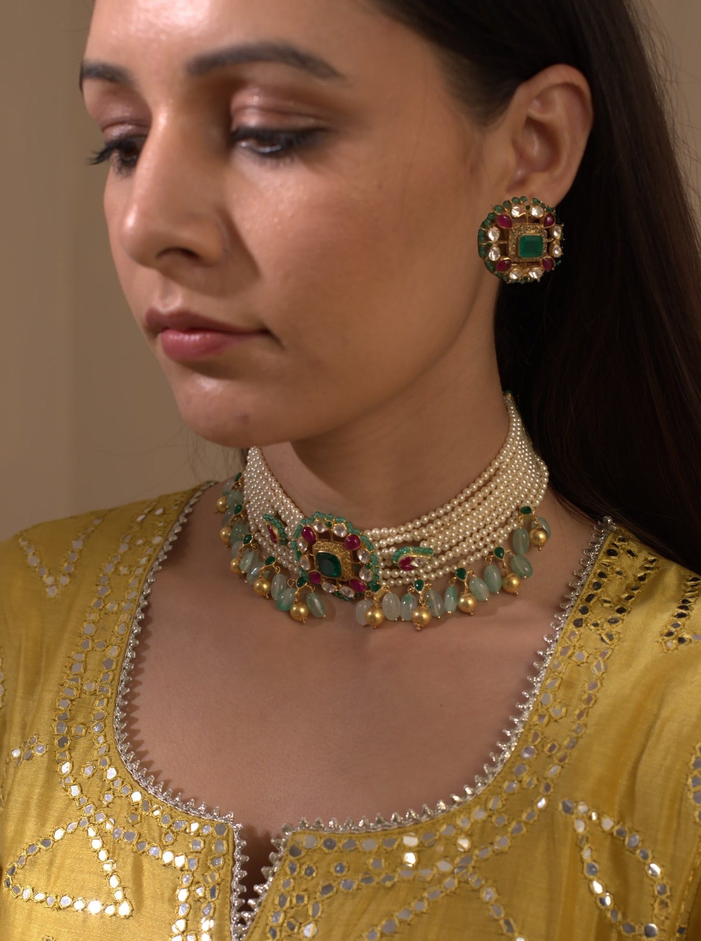 Barkha Choker Set Kaari barkha-choker-set-kaari